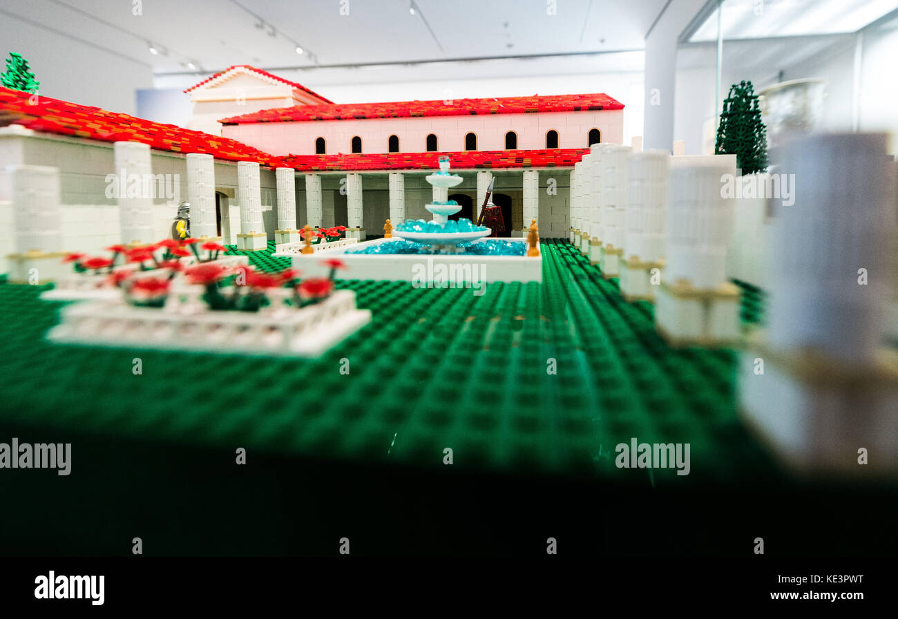 Hildesheim, Deutschland. Oktober 2017. Die lego-Welt „altes Rom“ ist ...