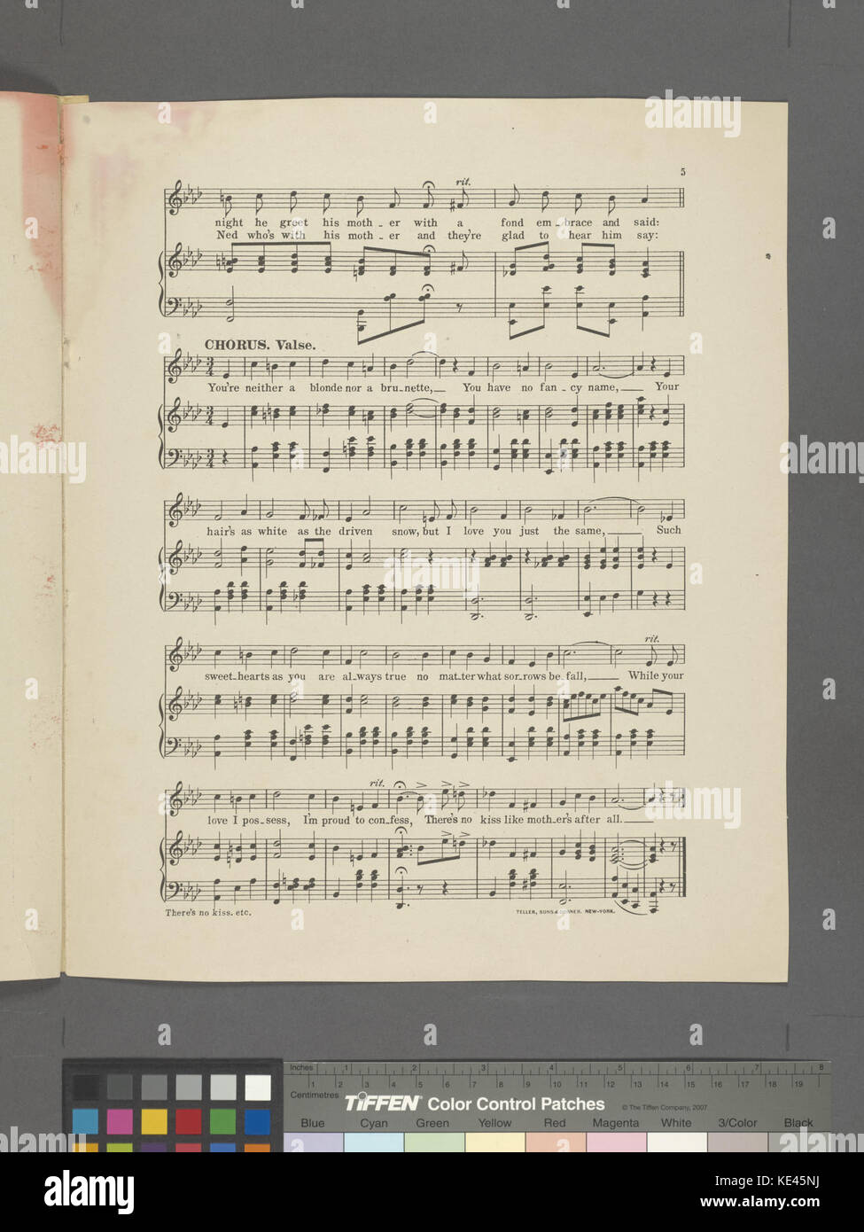 Es gibt kein Kuss wie die Mutter, die nach dem Alle (NYPL Hades 608965 ...