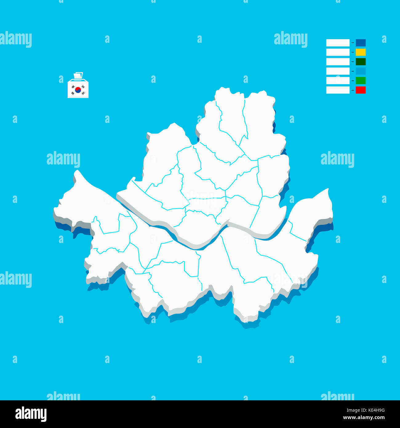 Seoul karte -Fotos und -Bildmaterial in hoher Auflösung – Alamy