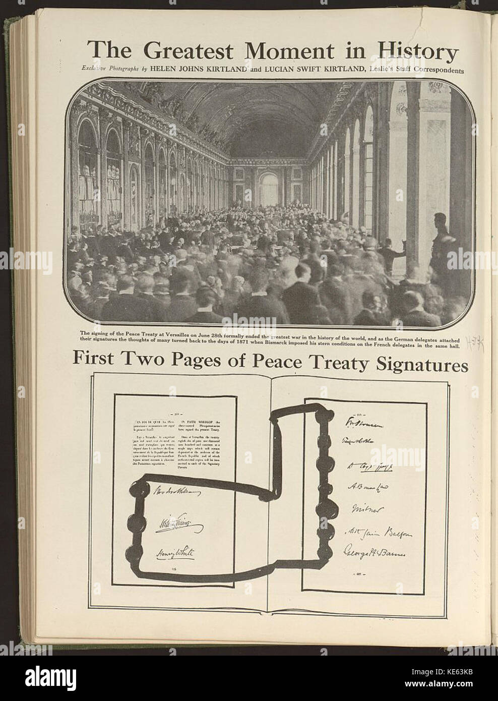 Versailler vertrag illustration -Fotos und -Bildmaterial in hoher ...