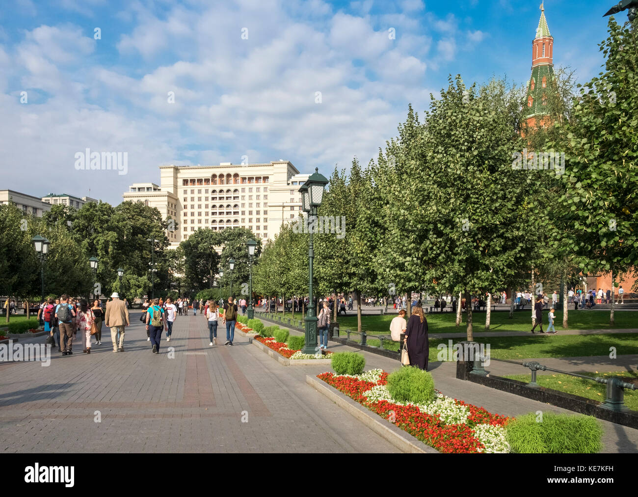 Alexander Garten (Alexanandrovsky Garten), einer der ersten ...
