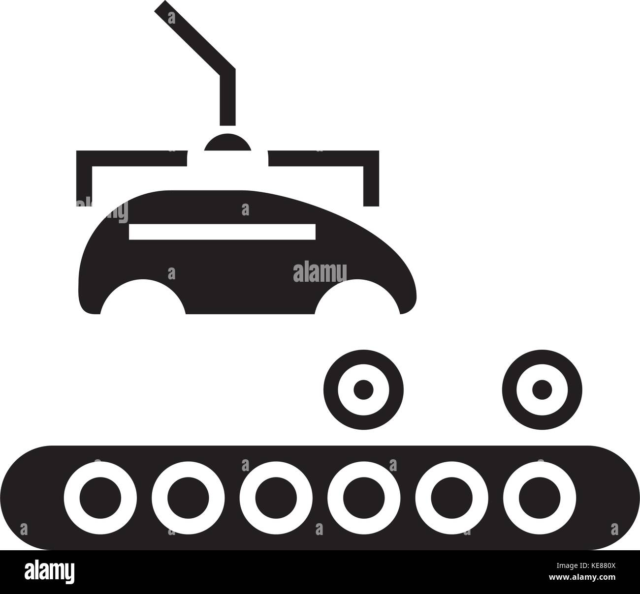 Fahrzeugbau montage Stock-Vektorgrafiken kaufen - Alamy