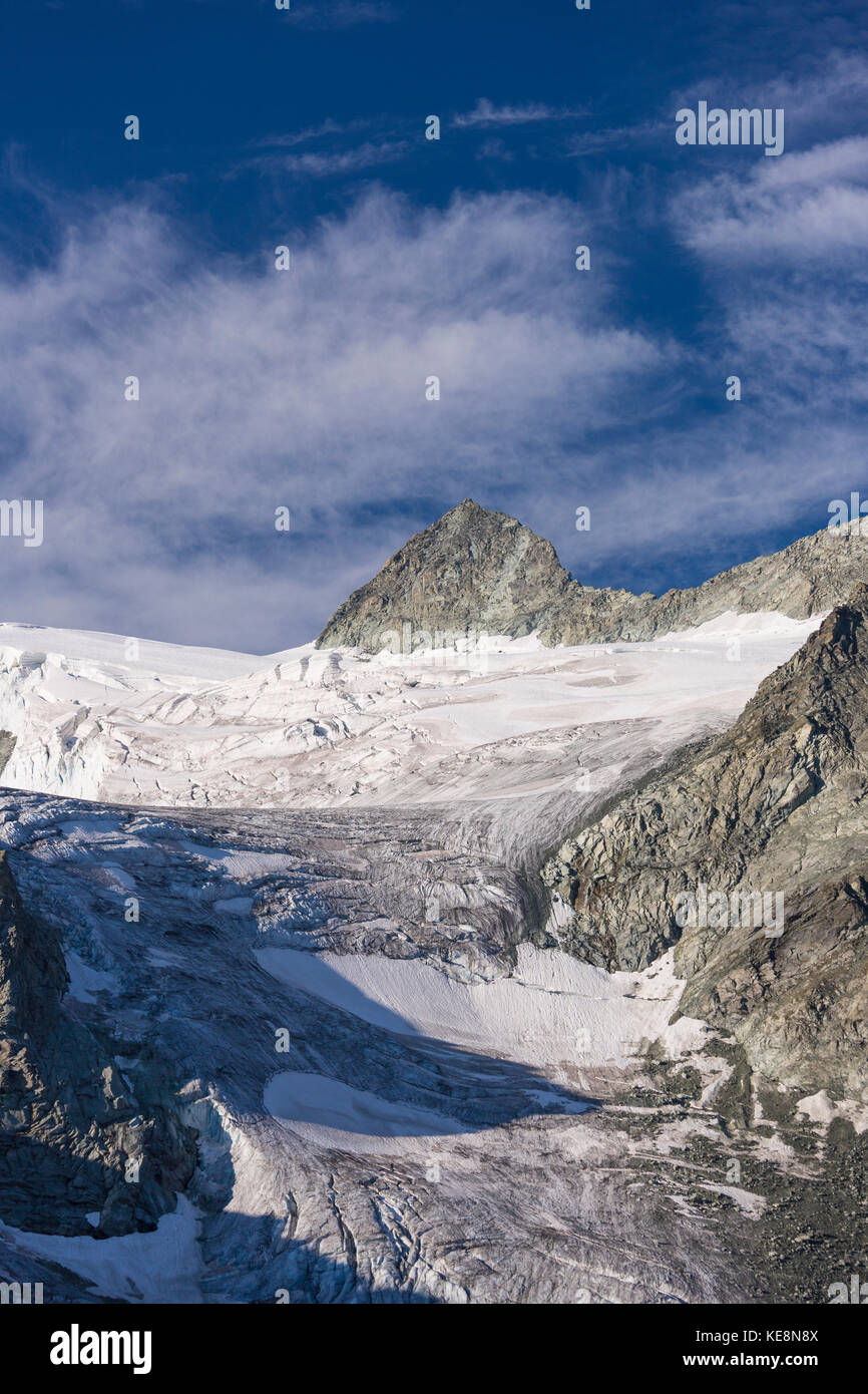 Moiry Tal, Schweiz - Moiry Gletscher Berglandschaft, in den Walliser ...