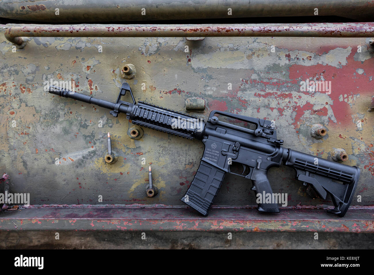 Gewehr norinco. 223 Rem Stockfotografie - Alamy