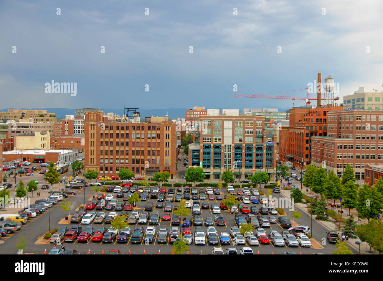 Parkplatz voll Stockfotos und -bilder Kaufen - Alamy
