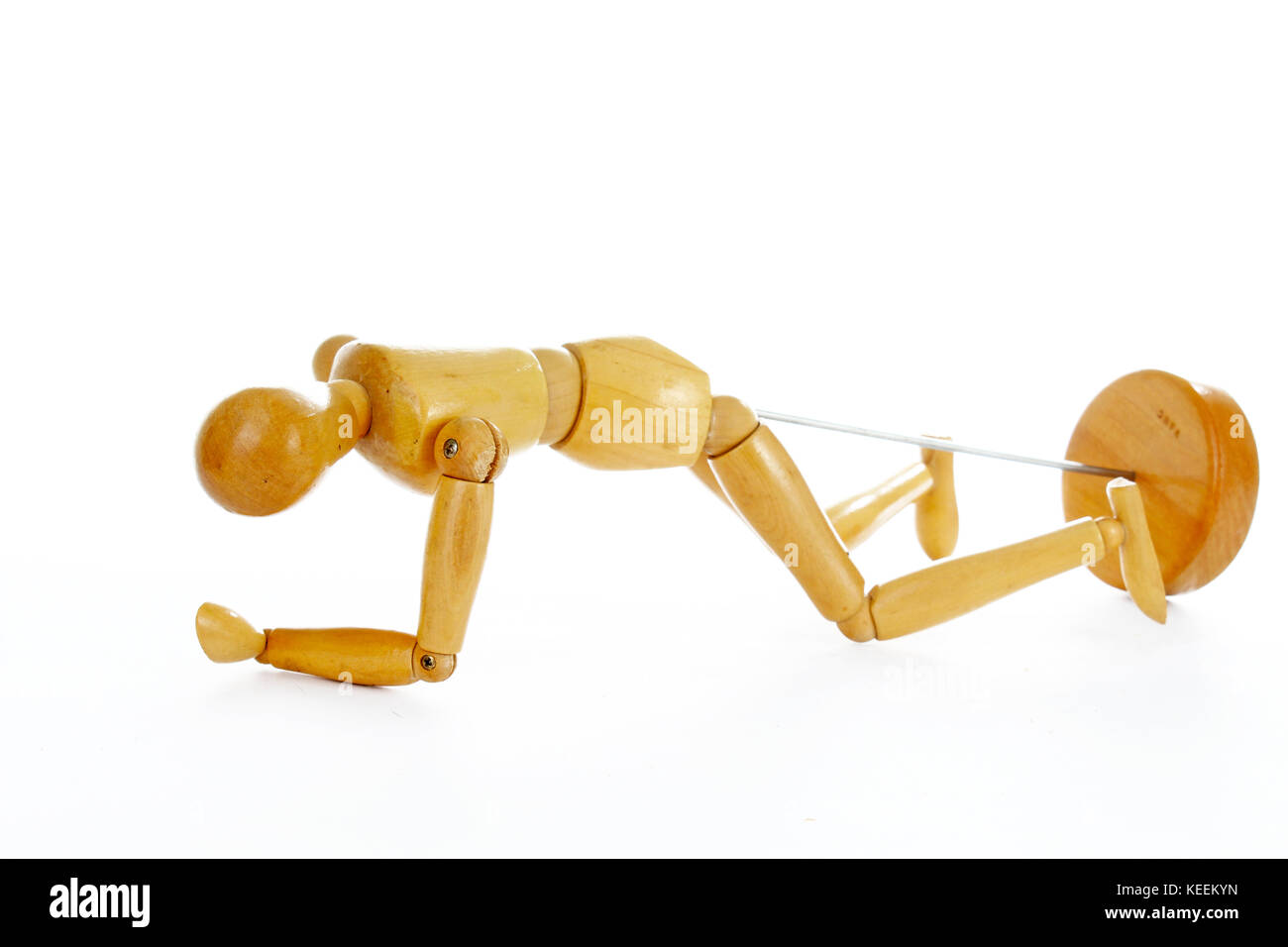 Holz- Zeichnen Figur Modell Zeichenwerkzeug Statue Stockfotografie - Alamy