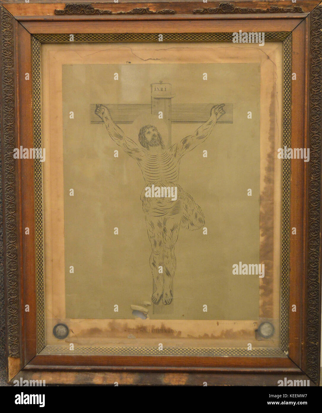 Drawing crucifixion -Fotos und -Bildmaterial in hoher Auflösung – Alamy