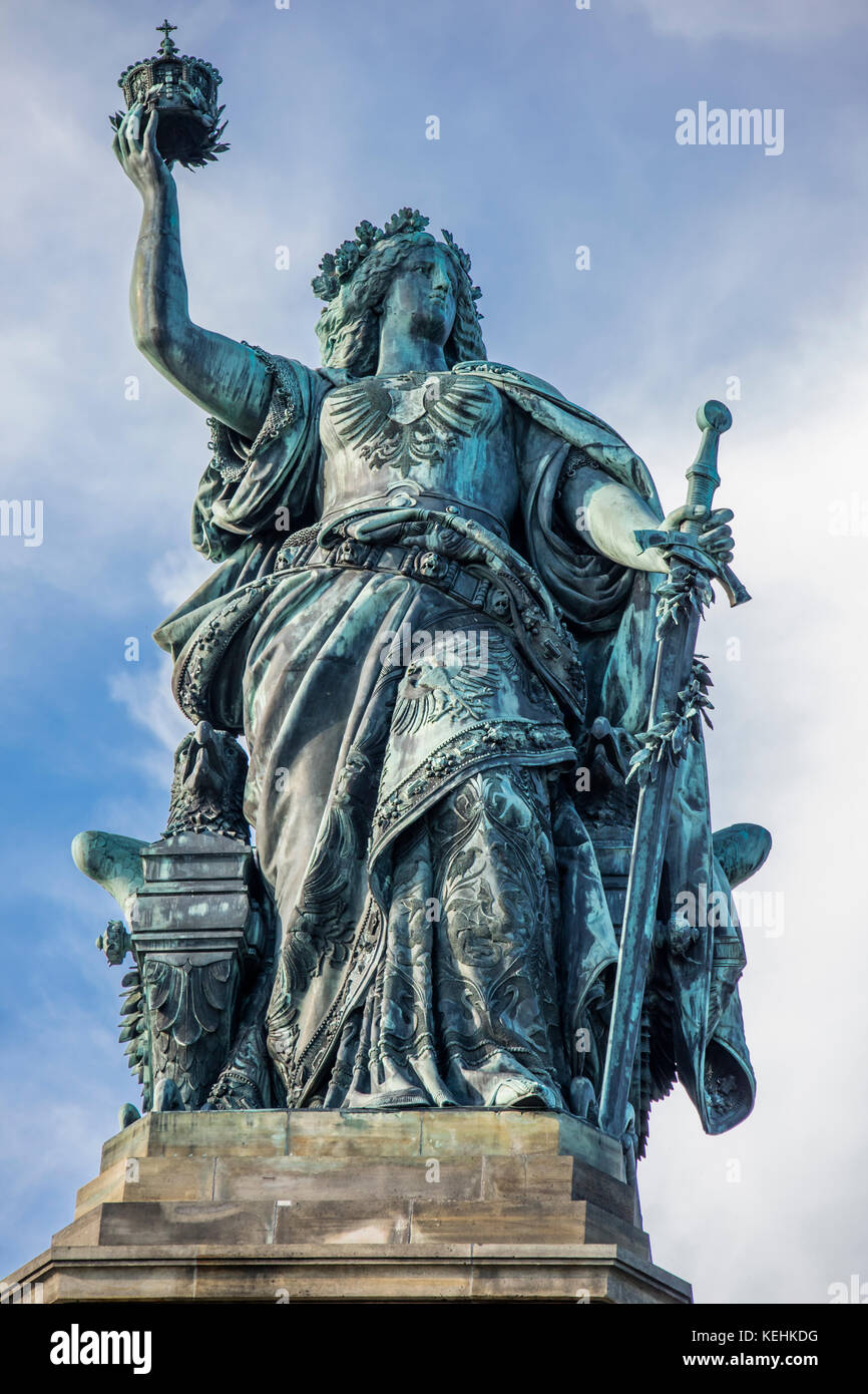 Germania Statue Stockfotos & Germania Statue Bilder - Alamy