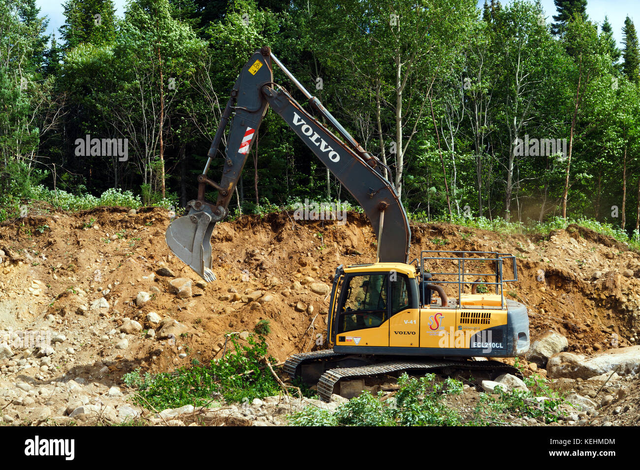 Volvo hydraulikbagger -Fotos und -Bildmaterial in hoher Auflösung – Alamy