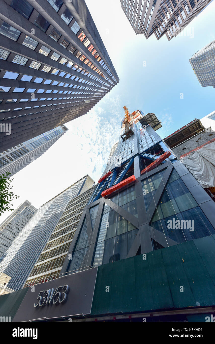 53 w53, auch als das Moma Erweiterung Tower und 53 West 53rd Street ...