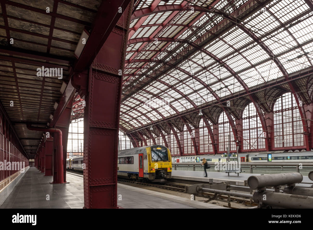 Bahnhof Antwerpen Centraal Stockfotos und -bilder Kaufen - Alamy
