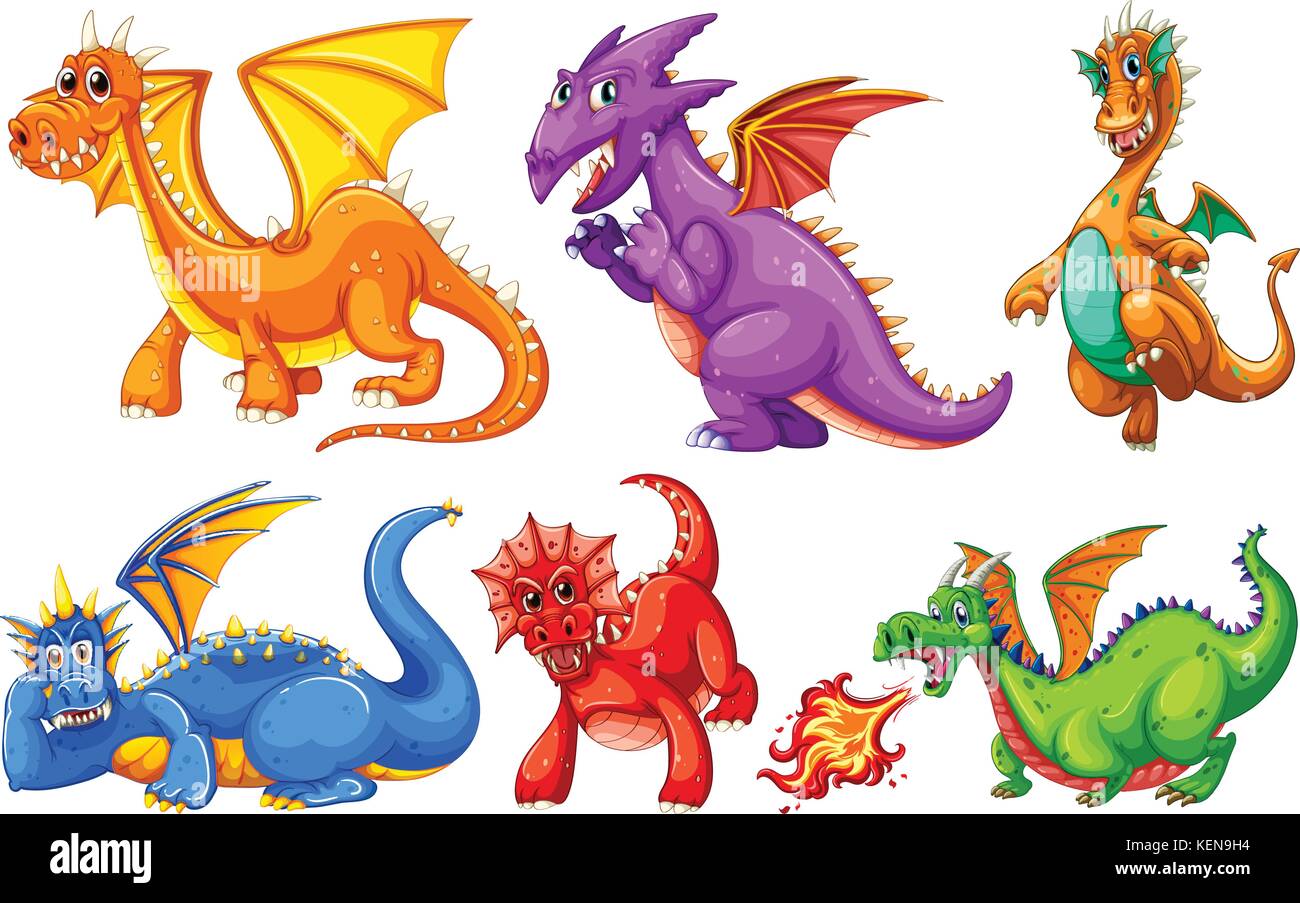 Drachen clipart wütend -Fotos und -Bildmaterial in hoher Auflösung – Alamy