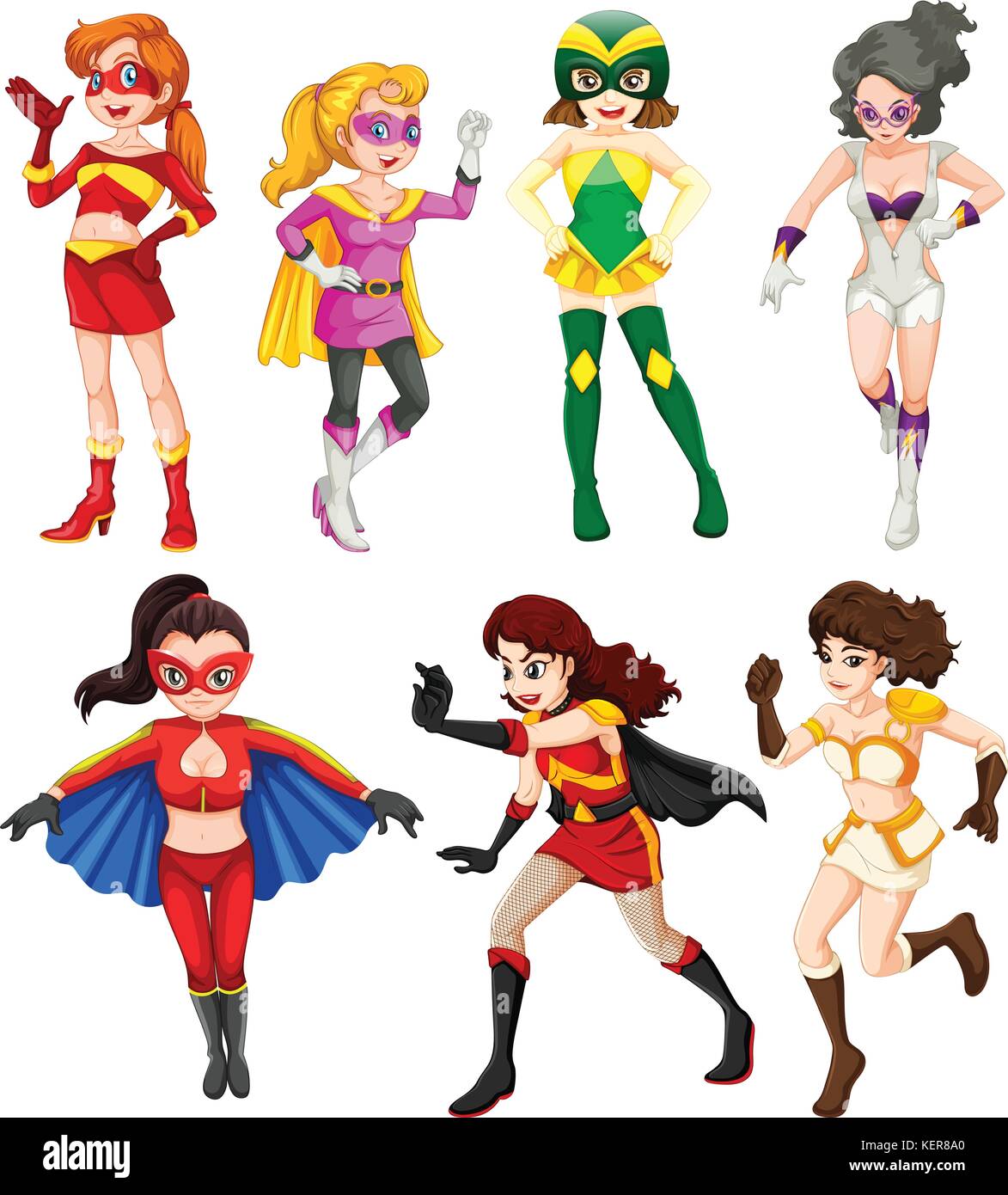 Superwoman Cartoon Stockfotos And Superwoman Cartoon Bilder Alamy