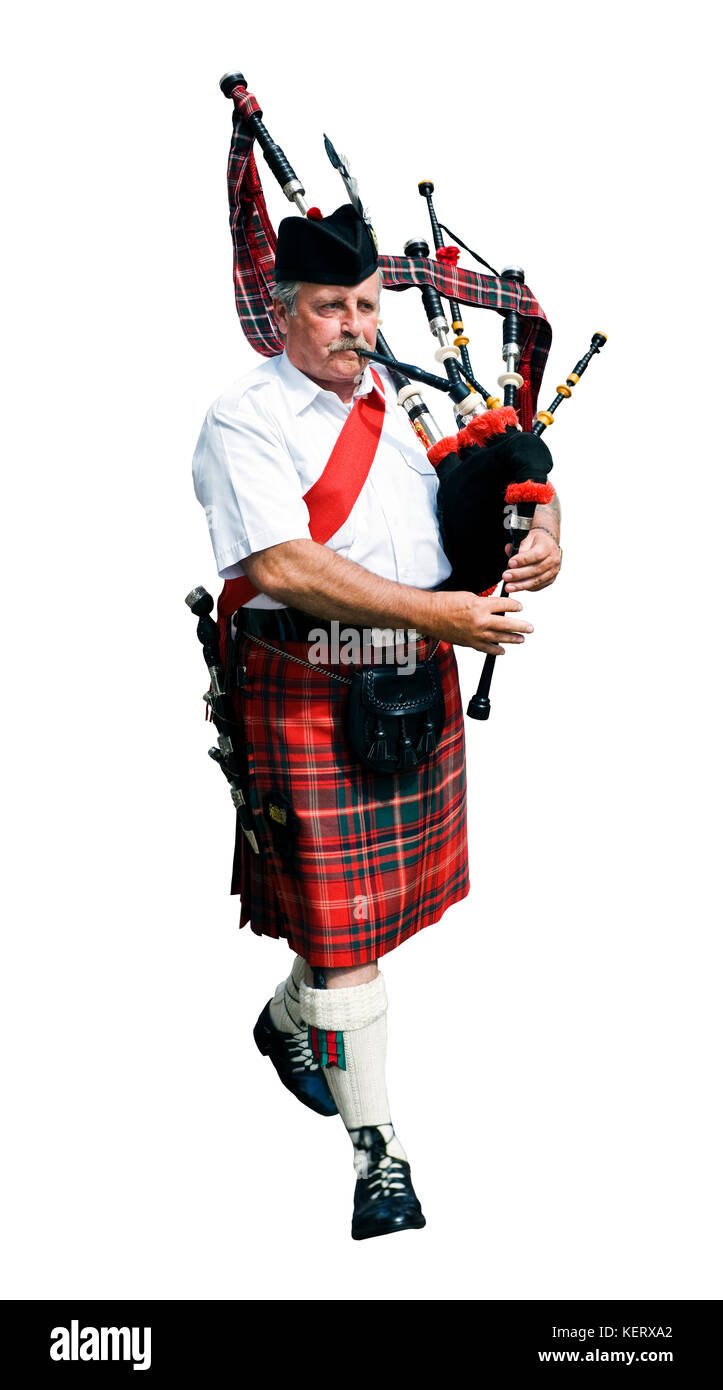 Scottish bagpipes kilt piper -Fotos und -Bildmaterial in hoher ...