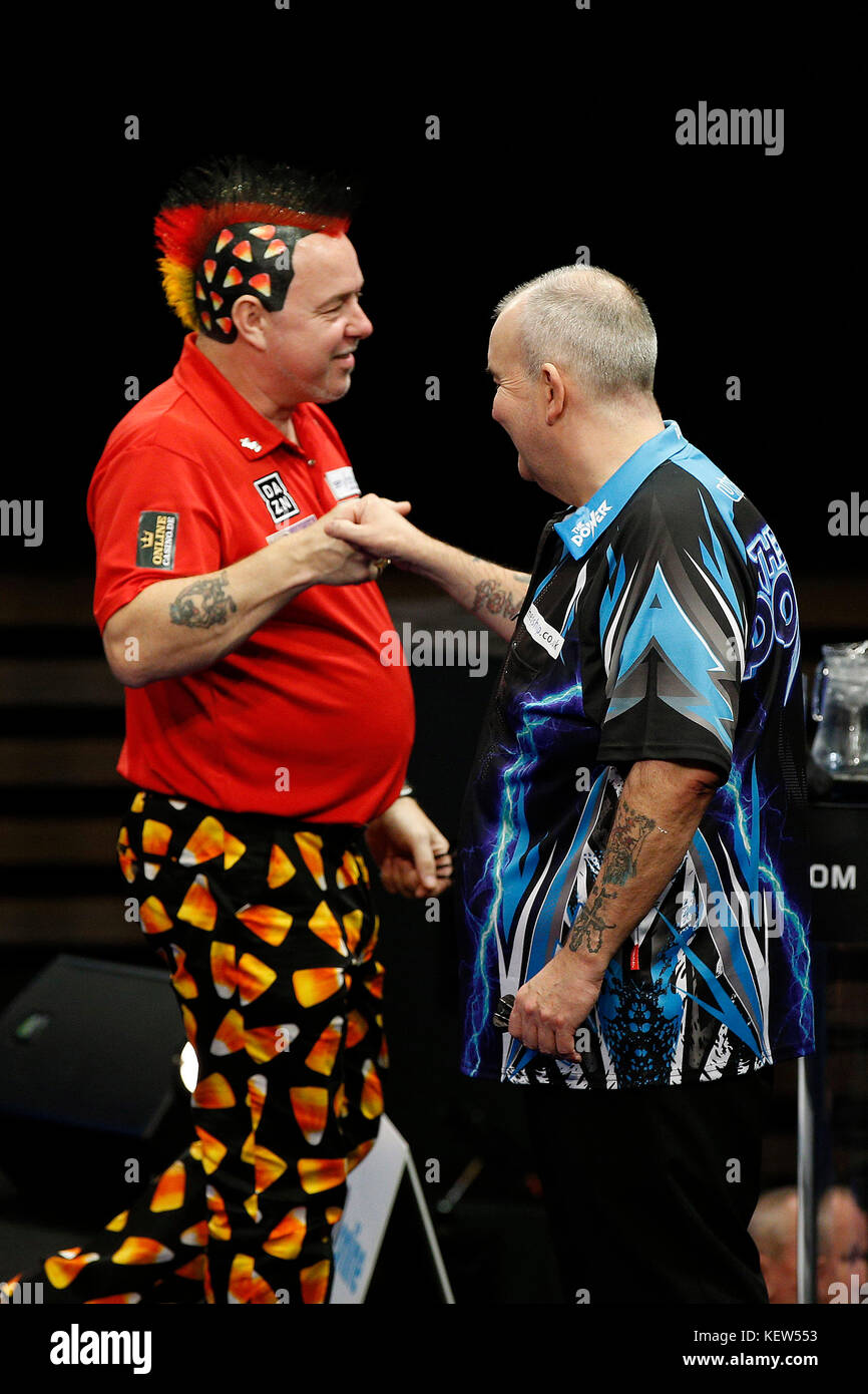 Düsseldorf, Deutschland. Oktober 2017. World Series of Darts, Deutsche ...