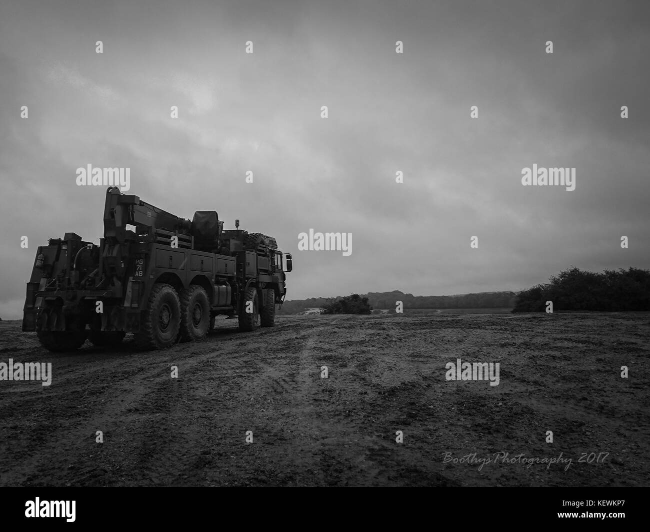 British army armoured recovery vehicle -Fotos und -Bildmaterial in ...