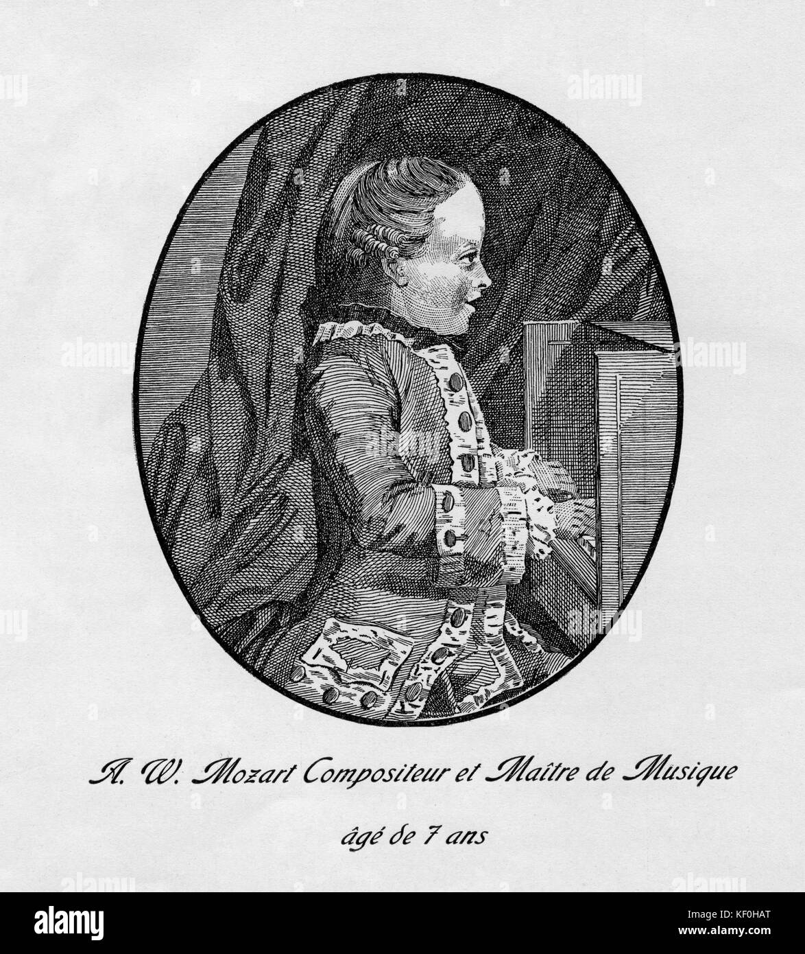 Wolfgang amadeus mozart als kind -Fotos und -Bildmaterial in hoher ...