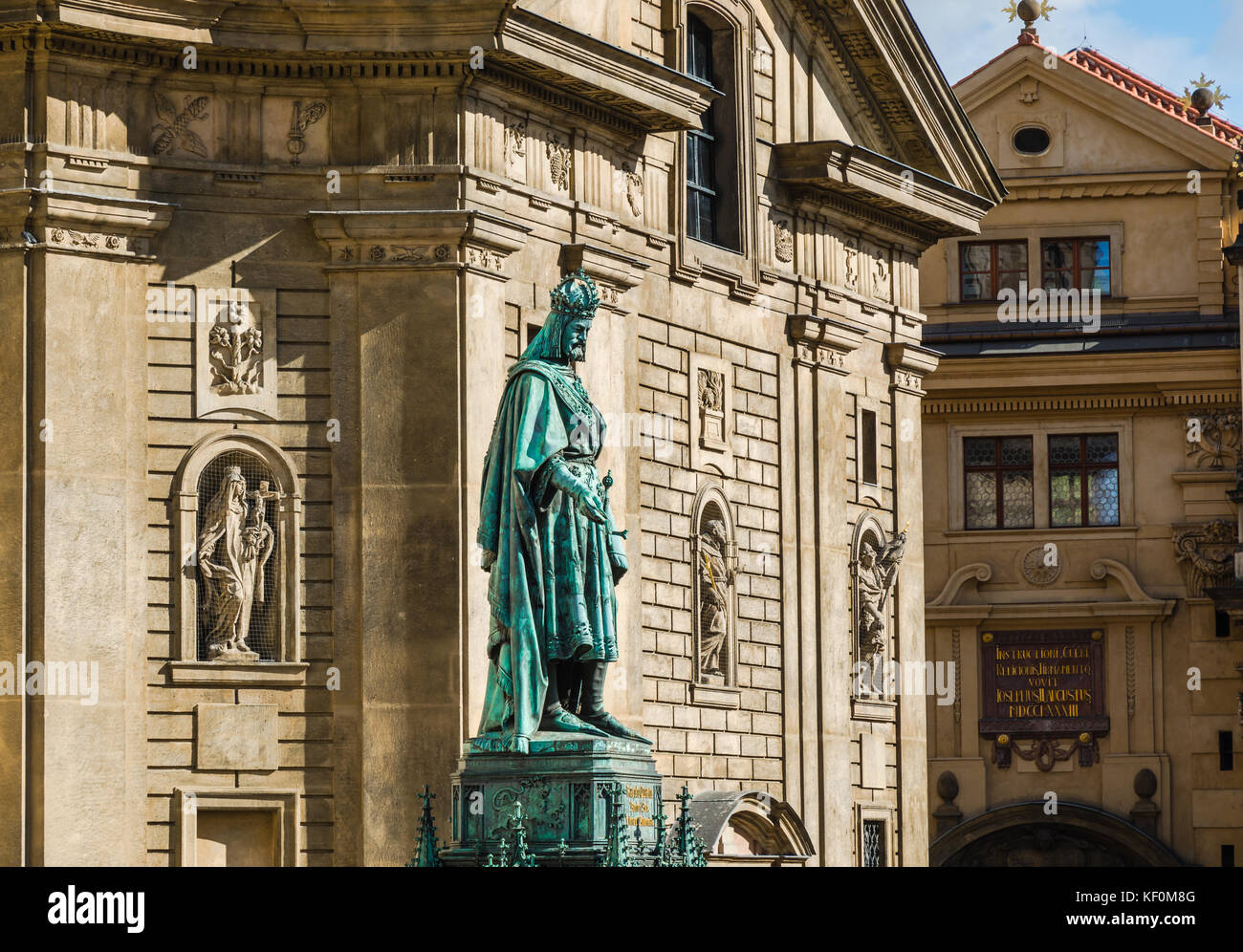 Charles iv monument von arnost j hahnel -Fotos und -Bildmaterial in ...