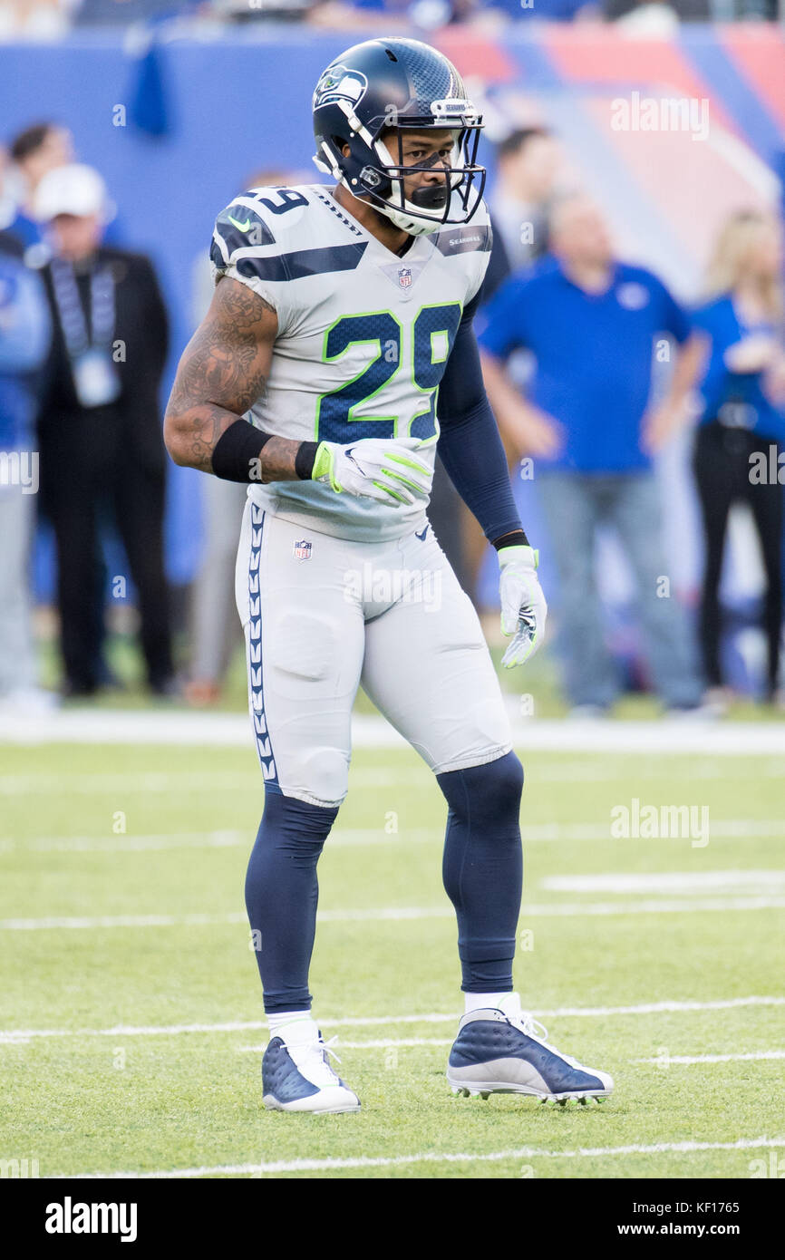 East Rutherford, New Jersey, USA. 22 Okt, 2017. Seattle Seahawks ...