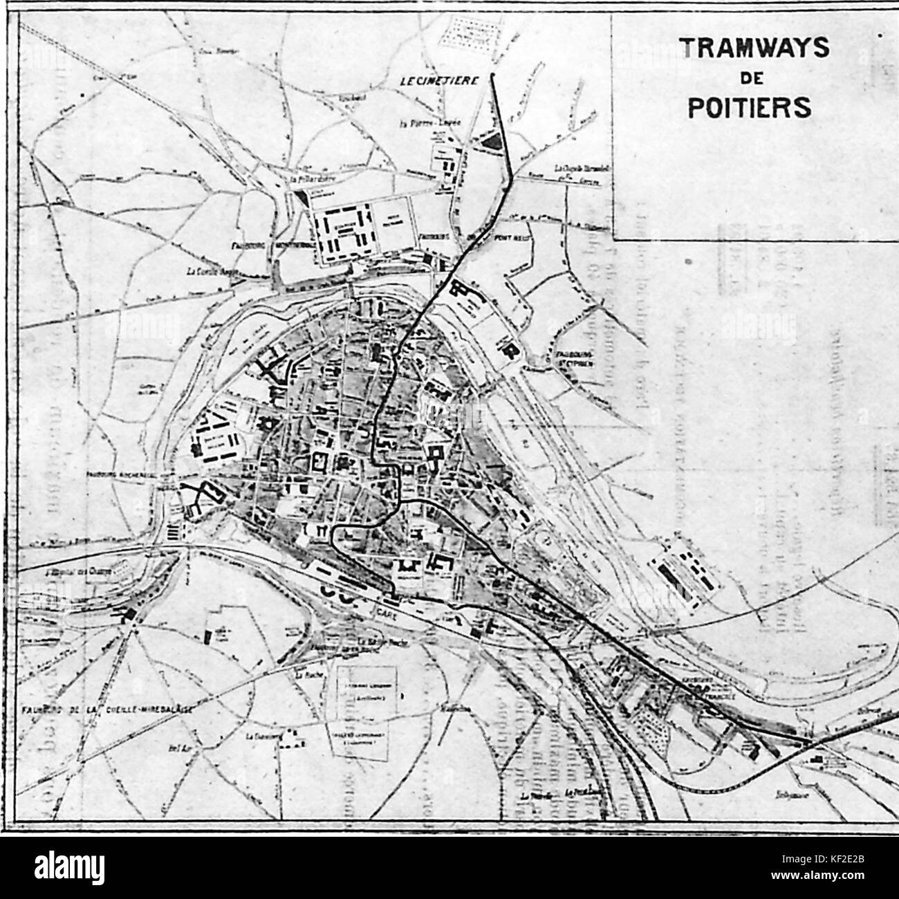 Mappa di poitiers -Fotos und -Bildmaterial in hoher Auflösung – Alamy