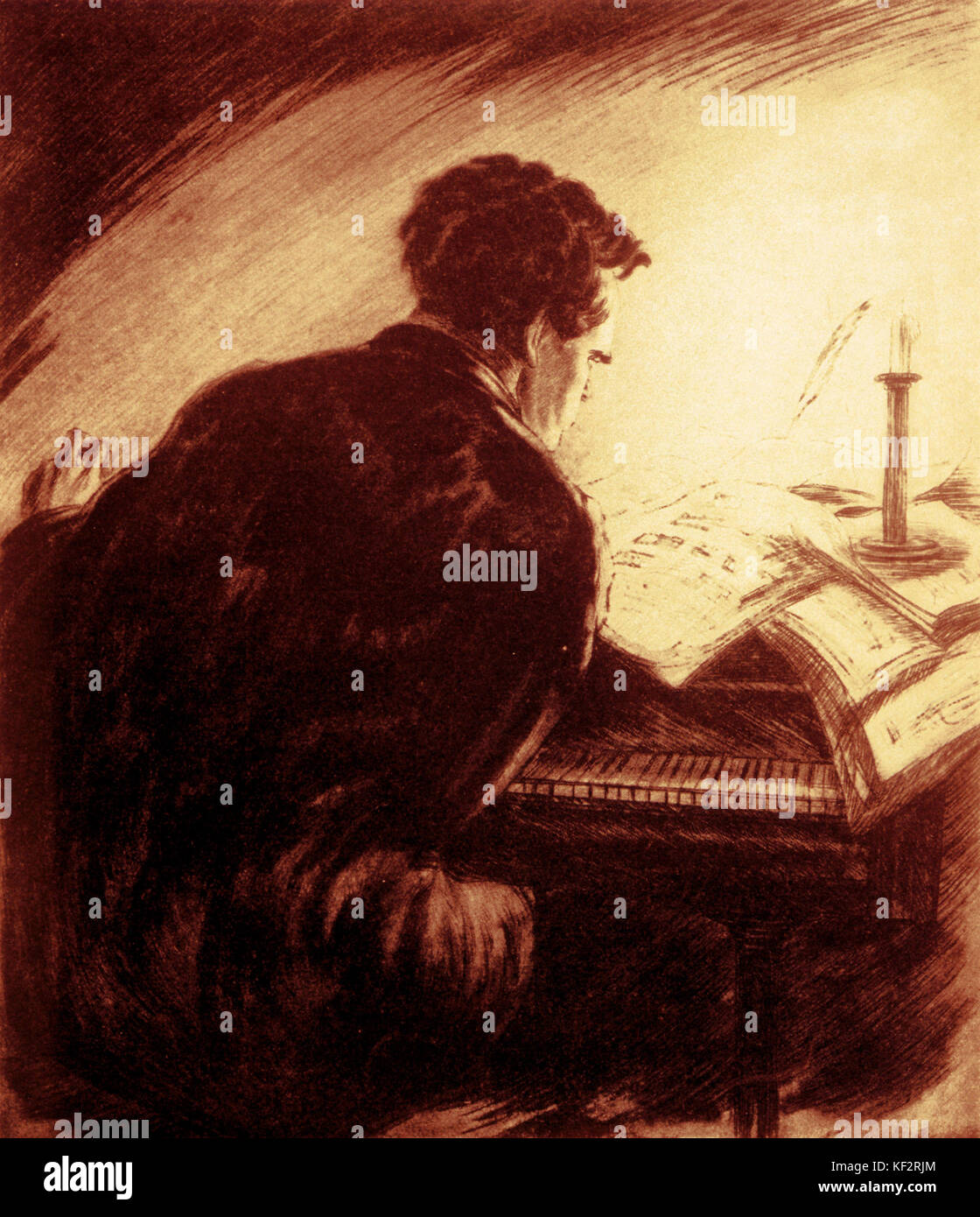 Beethoven am komponieren -Fotos und -Bildmaterial in hoher Auflösung ...