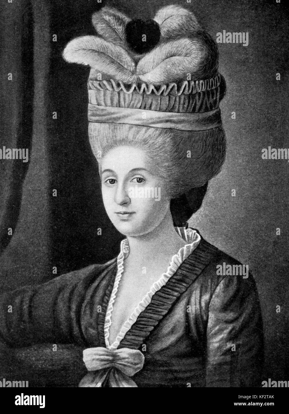 Maria anna mozart -Fotos und -Bildmaterial in hoher Auflösung – Alamy