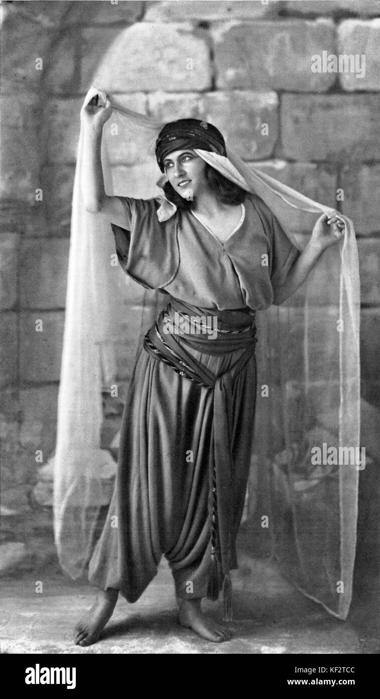 Kismet - Jeanne Desclos als Marsinah. Stück von Edward Knoblauch ...