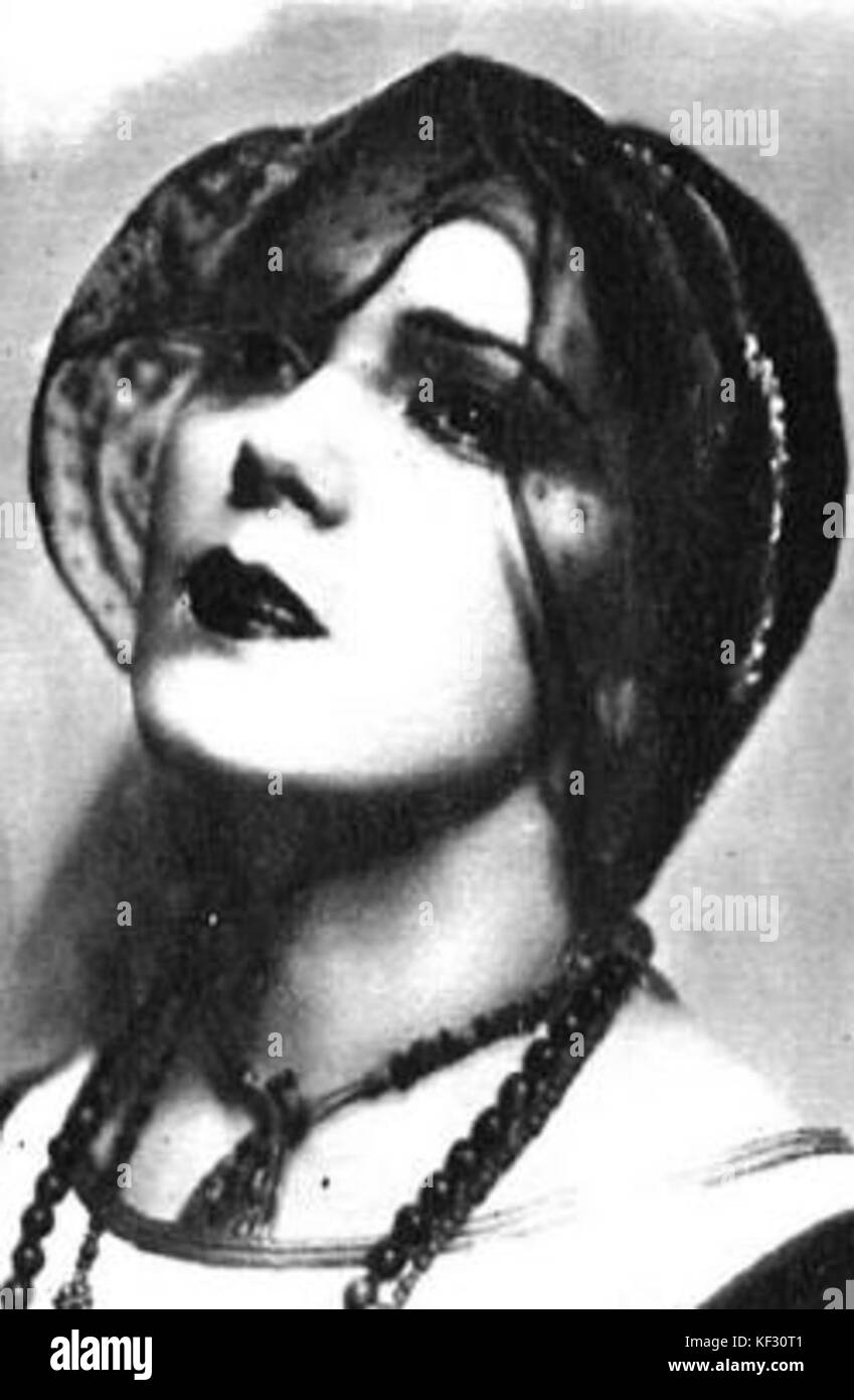 Raquel Meller Stockfotos und -bilder Kaufen - Alamy