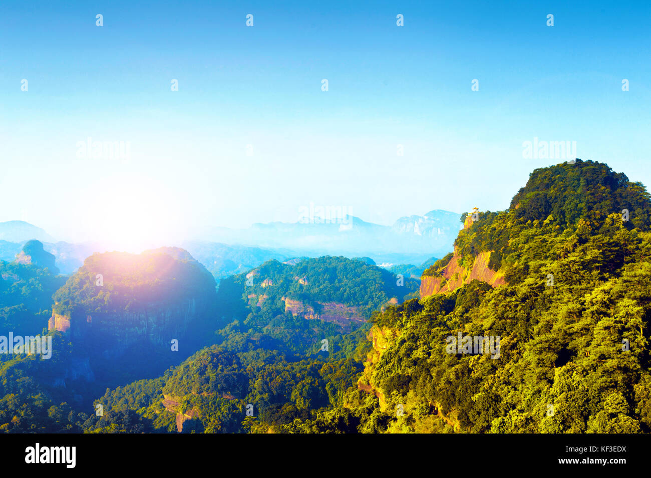 Danxia Shan Stockfotos und -bilder Kaufen - Alamy