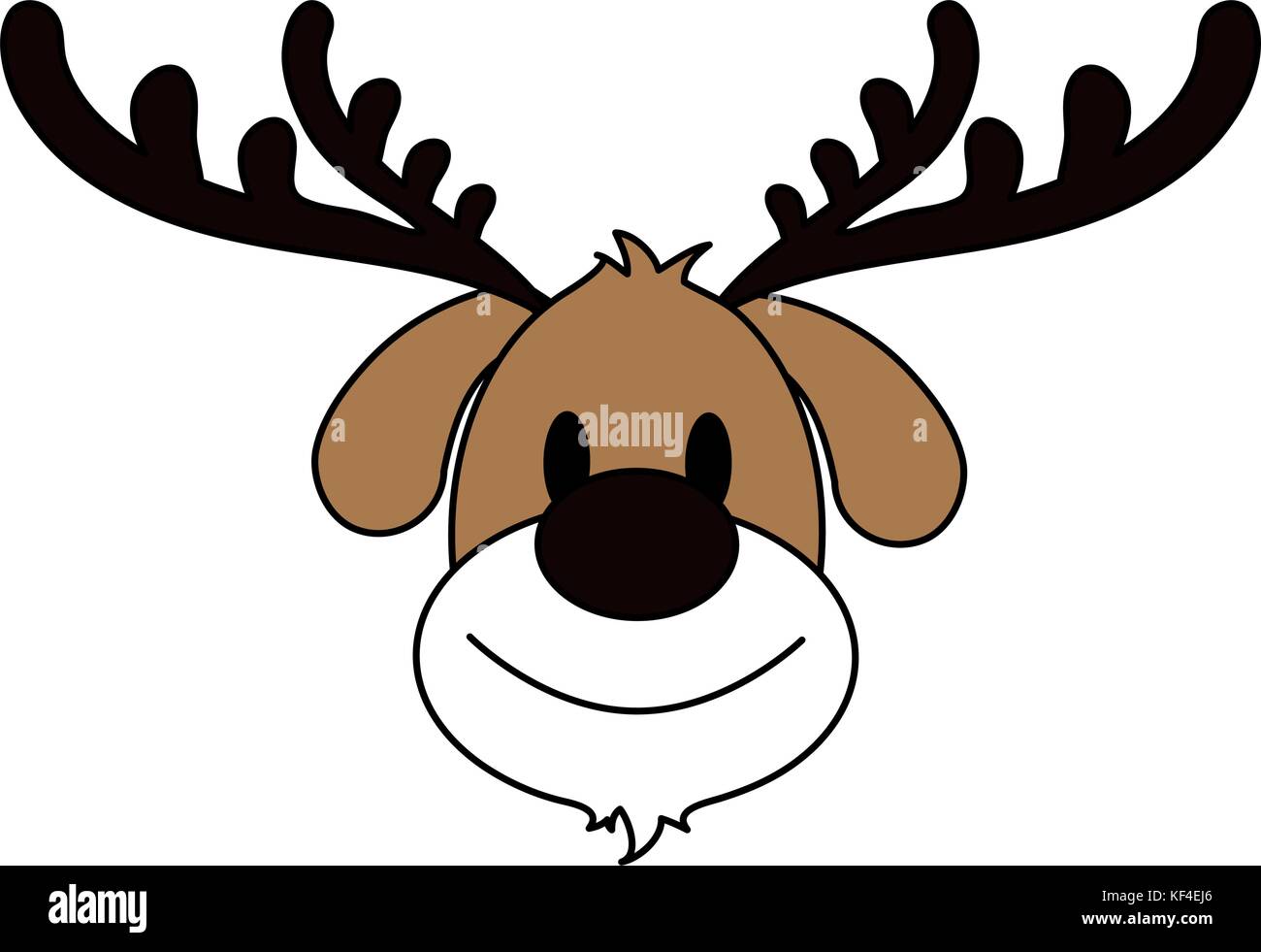 Rentier Rudolph Stockfotos und -bilder Kaufen - Alamy