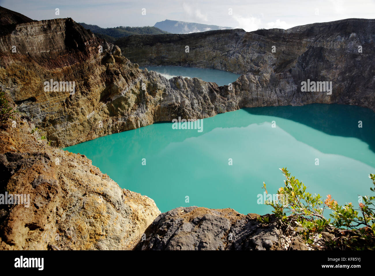 Indonesien, Flores, der höchste Aussichtspunkt im Nationalpark und ...
