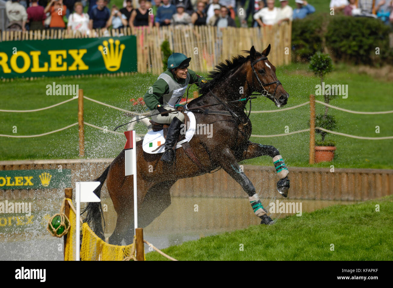 Sarah Wardell (IRE) Reiten Kincluny - Weltreiterspiele Aachen - 26 ...