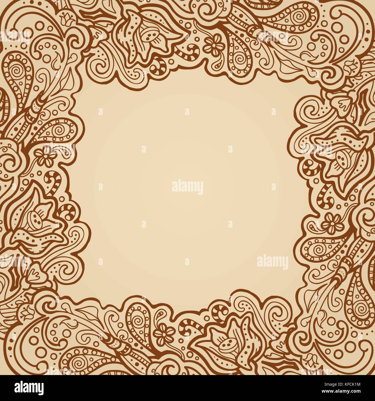 Pergamentblatt gezeichnet Stock-Vektorgrafiken kaufen - Alamy