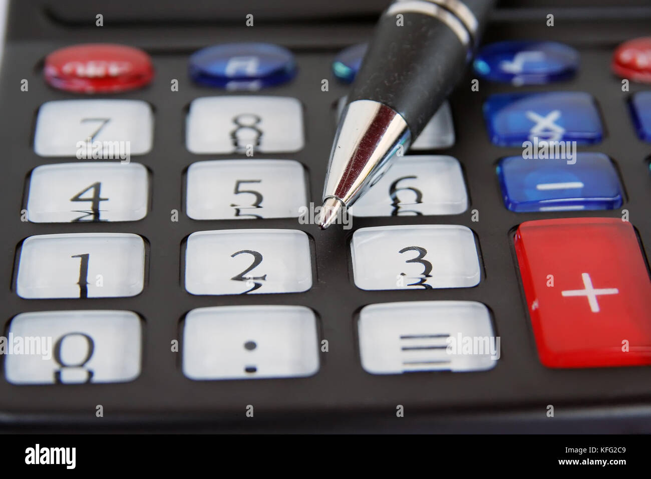 Old electronic calculator -Fotos und -Bildmaterial in hoher Auflösung ...