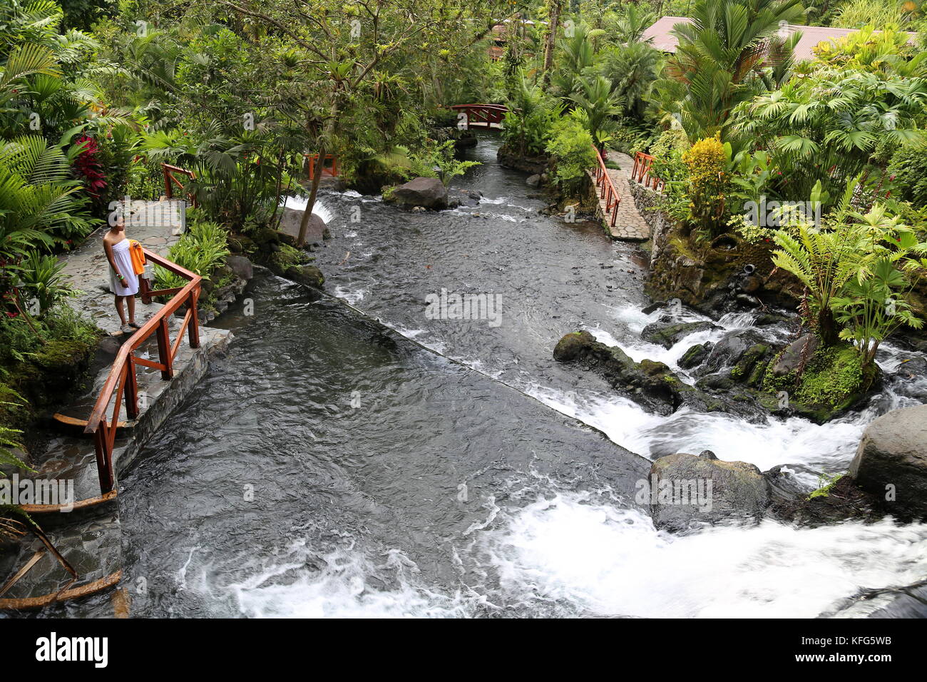 Tabacon Heiße Quellen Stockfotos und -bilder Kaufen - Alamy