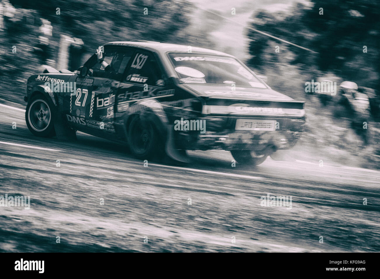 FORD ESCORT RS alte Rennwagen Rallye DIE LEGENDE 2017 der berühmte SAN ...