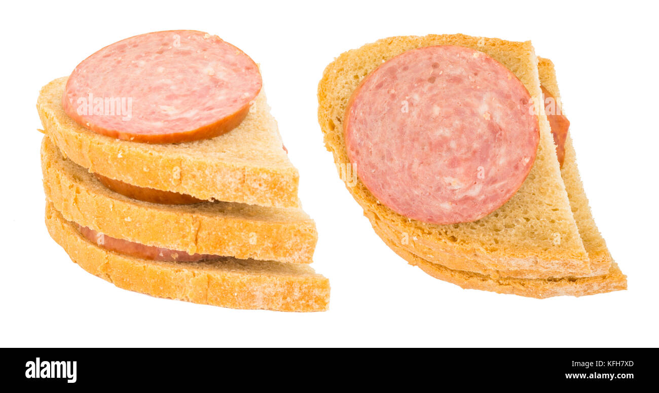 Bratwurst brötchen Ausgeschnittene Stockfotos und -bilder - Alamy