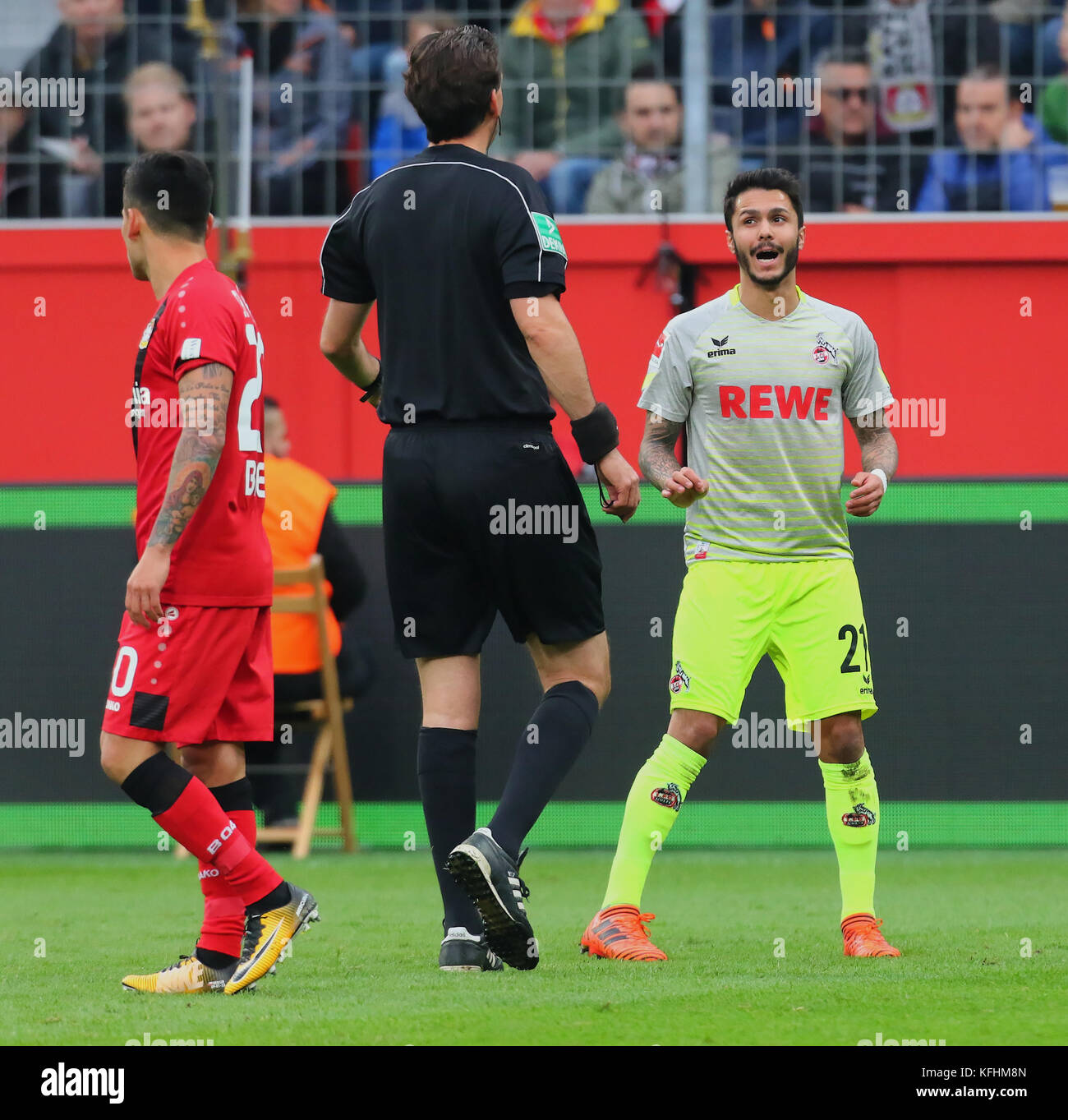 Leverkusen, 28. Oktober 2017, Bundesliga Spieltag 10, Bayer 04 ...