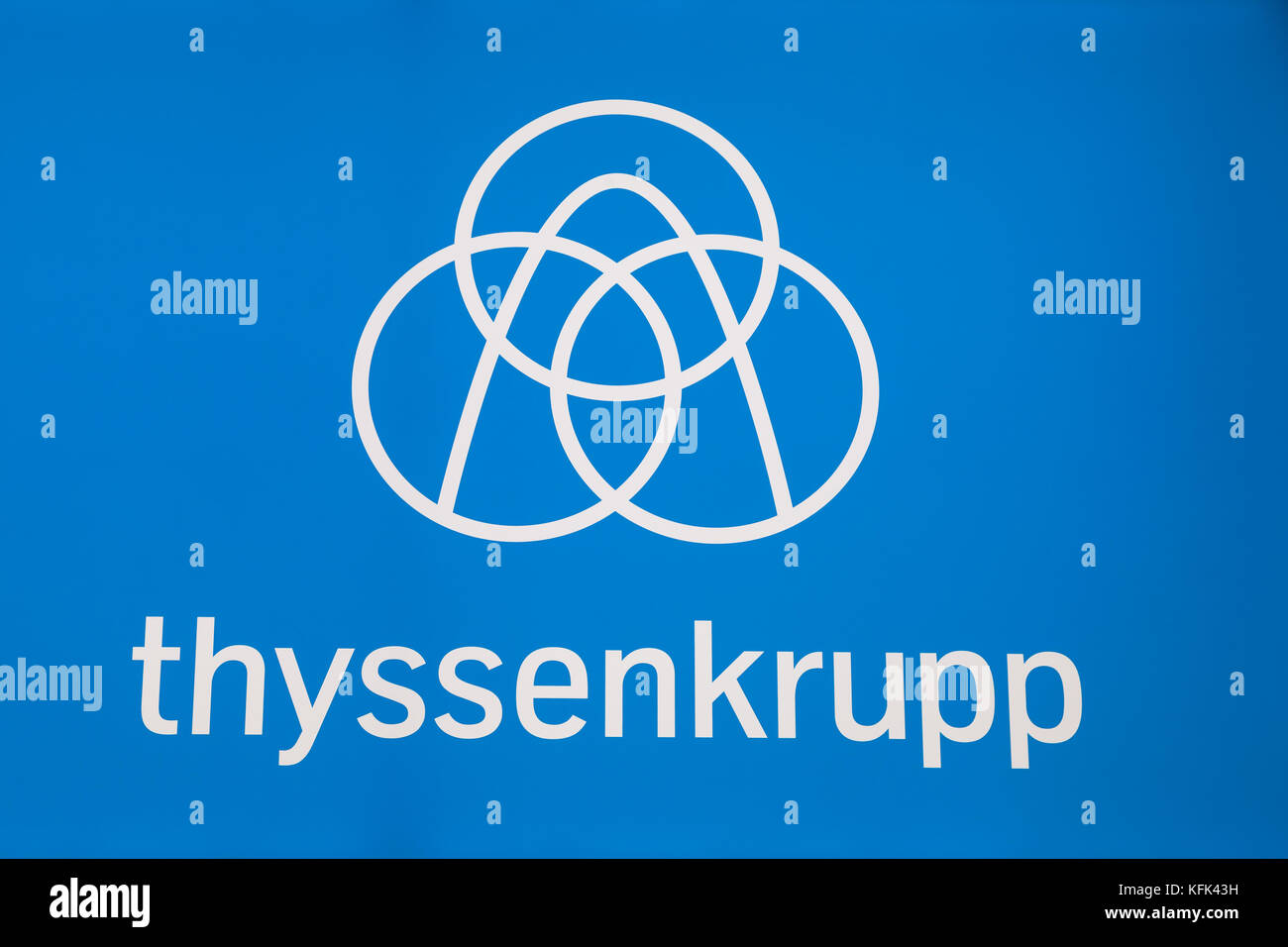 Thyssenkrupp logo -Fotos und -Bildmaterial in hoher Auflösung – Alamy