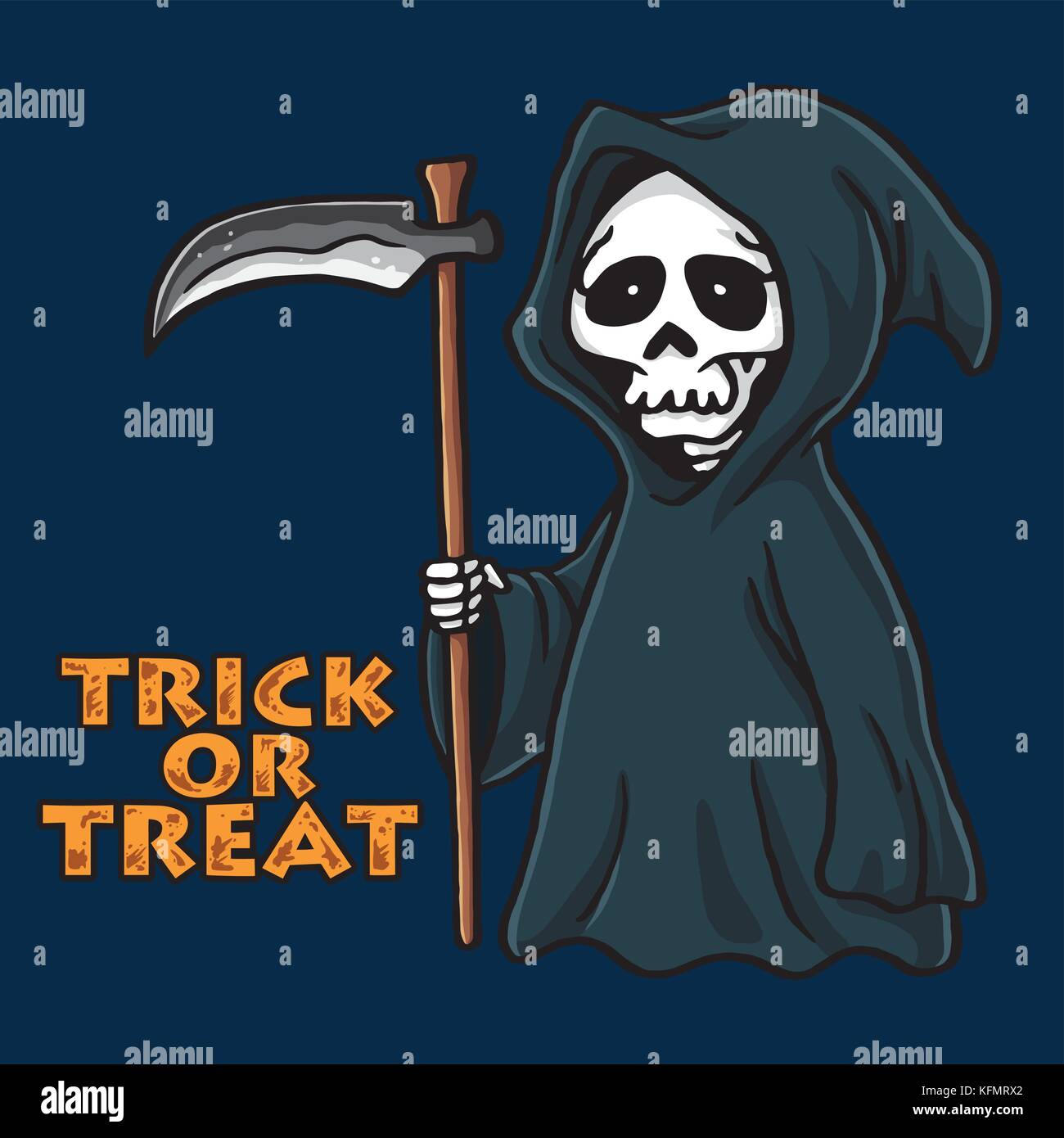 Cartoon sensenmann Stock-Vektorgrafiken kaufen - Alamy