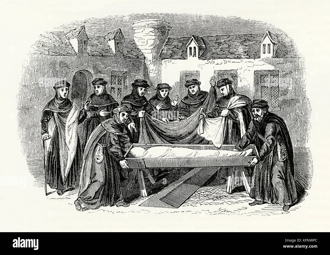 Medieval funeral -Fotos und -Bildmaterial in hoher Auflösung – Alamy