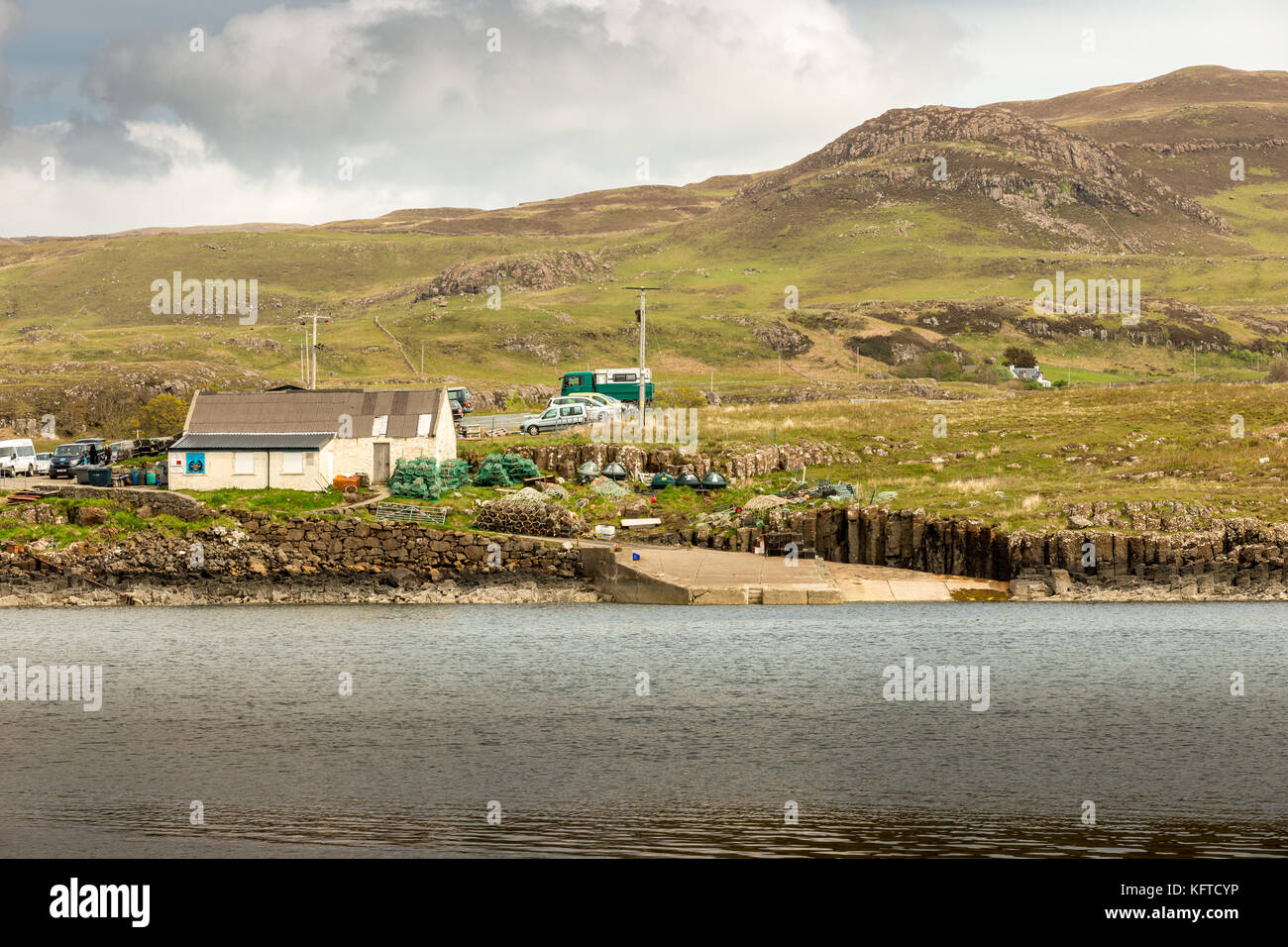 Isle of Ulva Ferry, Ulva, Argyll, Schottland. Die Insel Ulva unterliegt ...