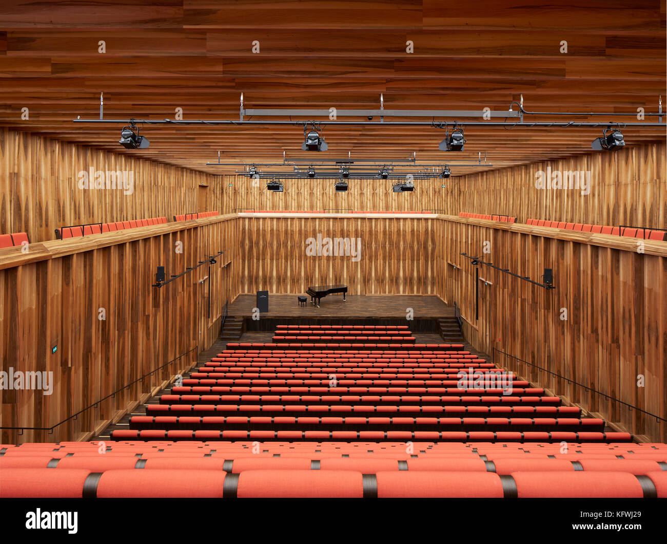 Chamber Music Hall. Carmen Würth Forum, Künzelsau-Gaisbach, Deutschland ...