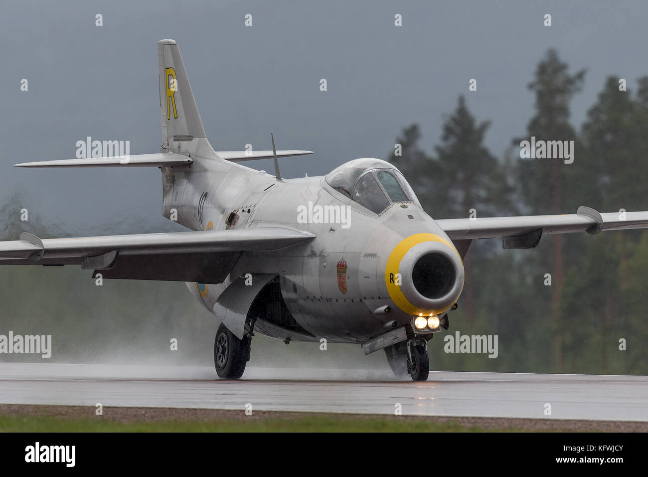 Saab J29 Tunnan Stockfotos und -bilder Kaufen - Alamy