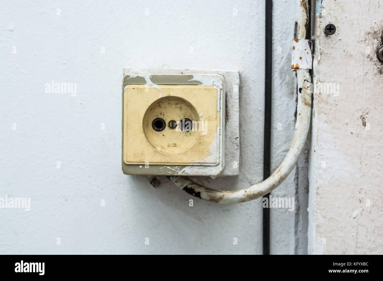 Alte Steckdose Stockfotos und -bilder Kaufen - Alamy