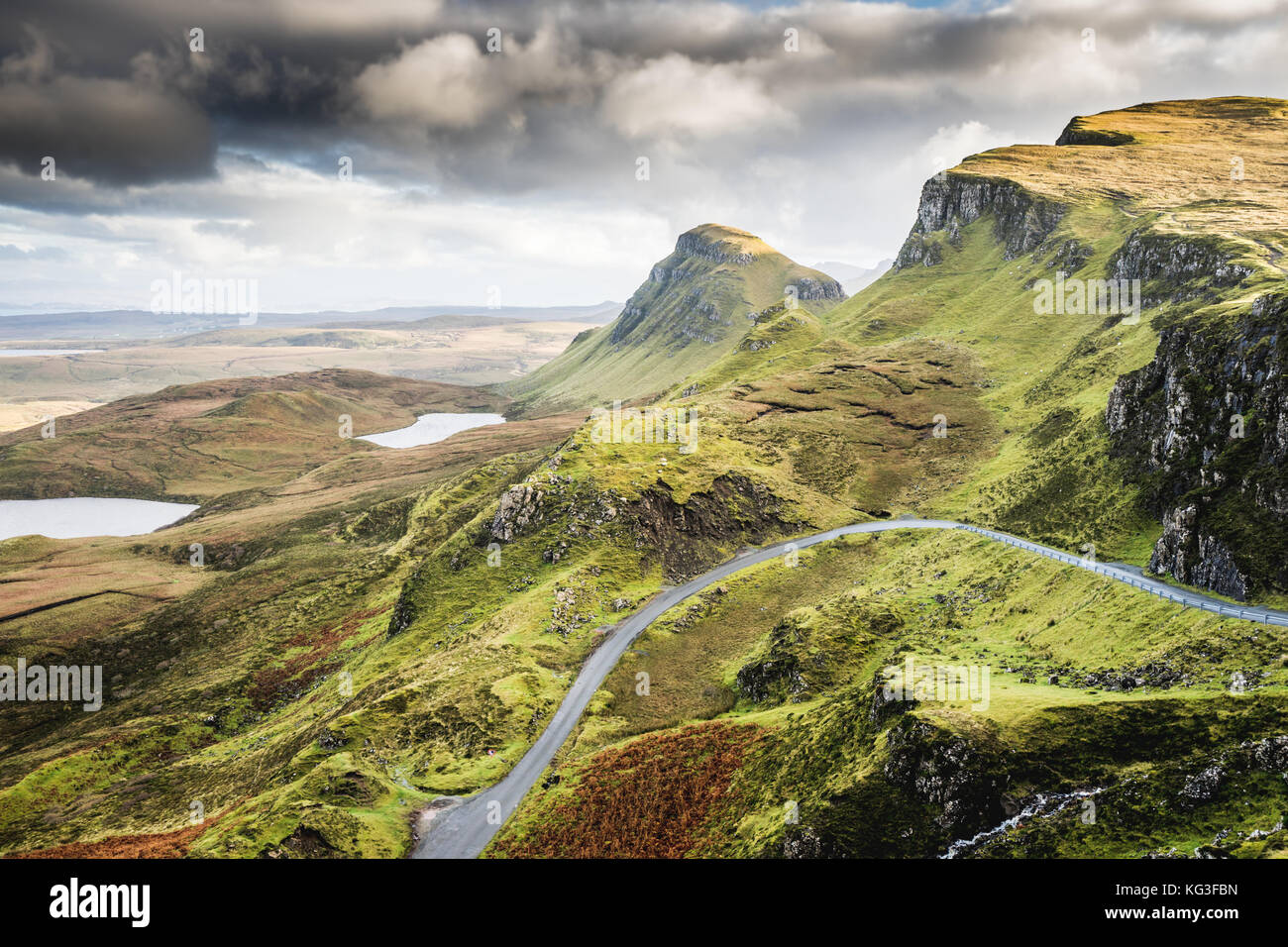 Quiraing Berg Stockfotos und -bilder Kaufen - Alamy