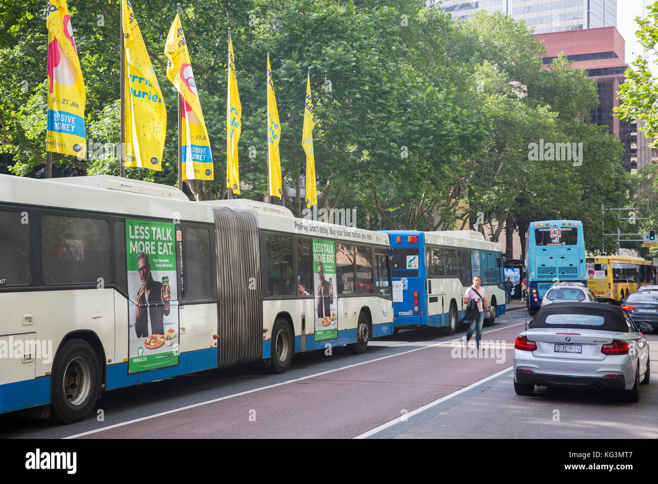 Sydney bus travel Stockfotos und -bilder Kaufen - Alamy