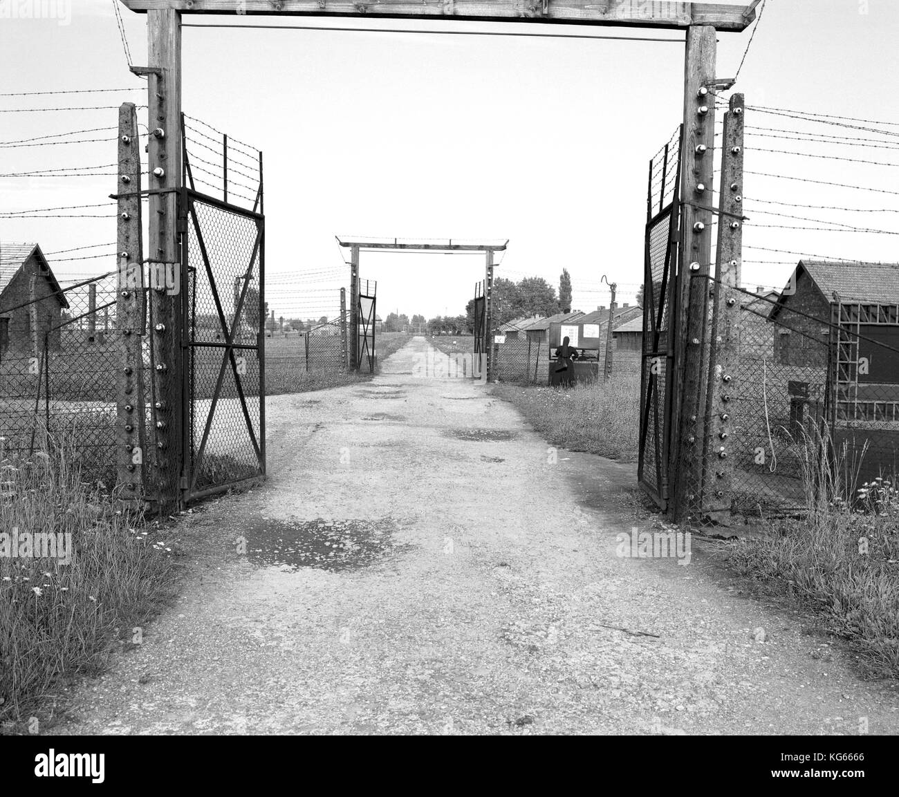 Konzentrationslager, Polen, Auschwitz, Birkenau Stockfotografie - Alamy