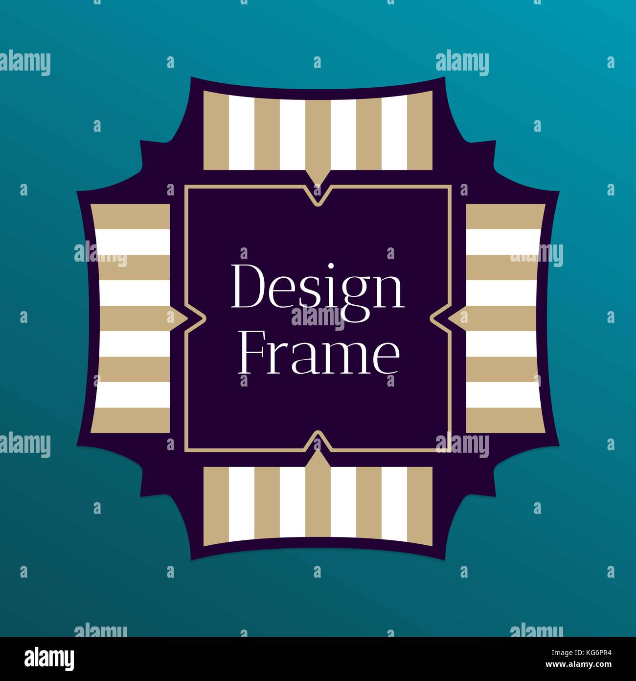 Vektorgrafiken Rahmen für Text, Vorlage von Design Rahmen in dunkel ...