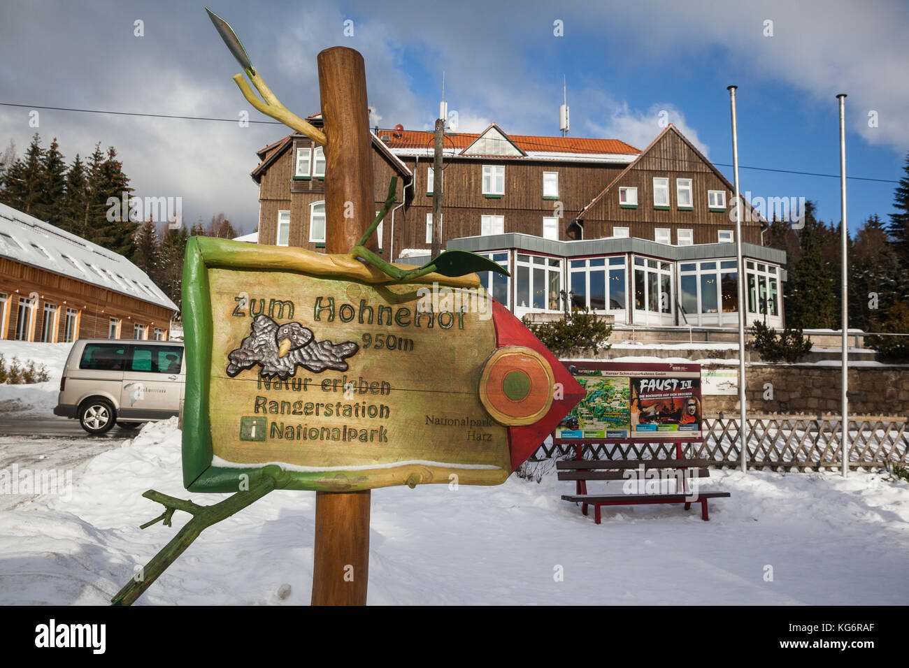 Hohne hof Nationalpark Harz Stockfotografie - Alamy